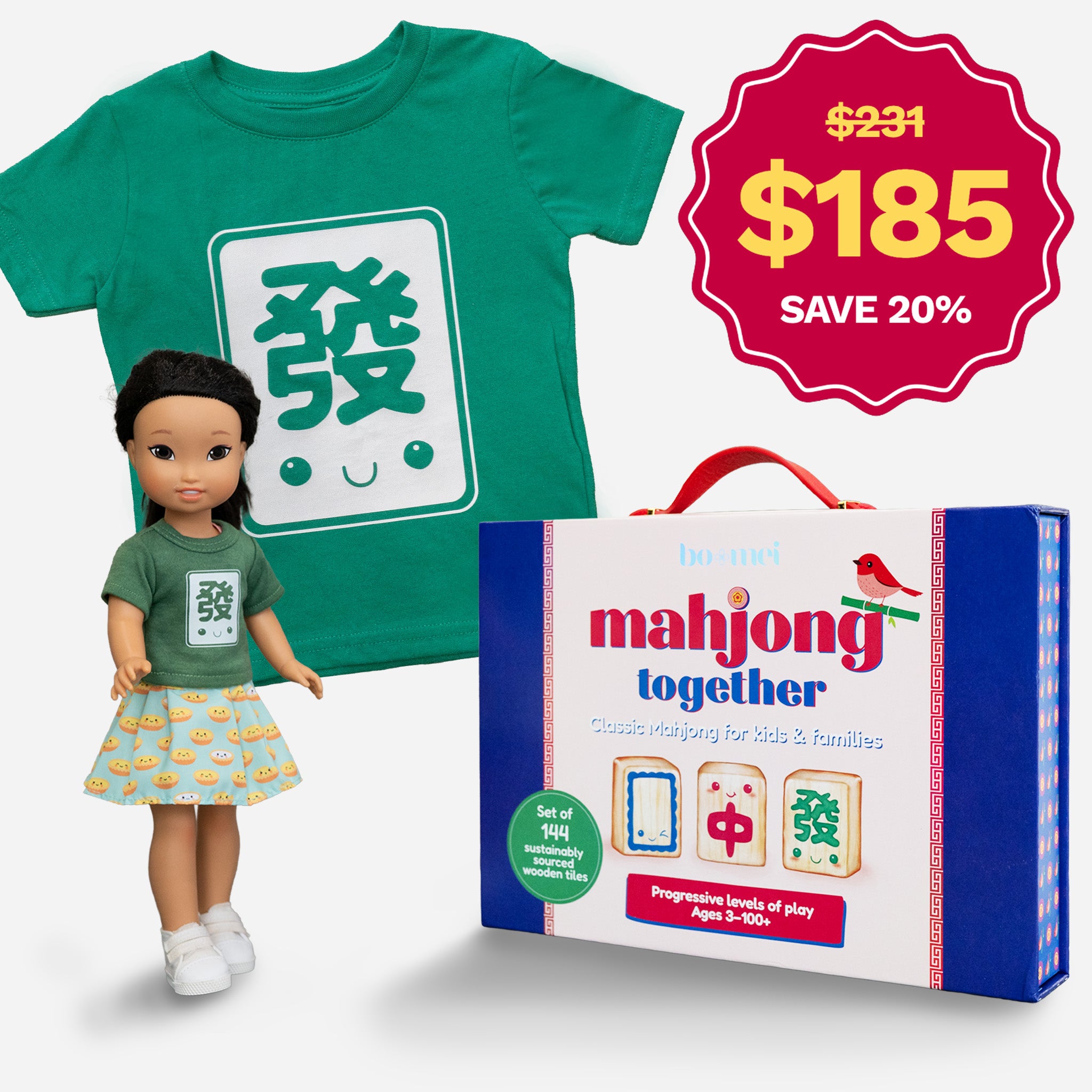 Generation Mahjong Jilly Fat Choy Bundle – Asian Baby Clothing